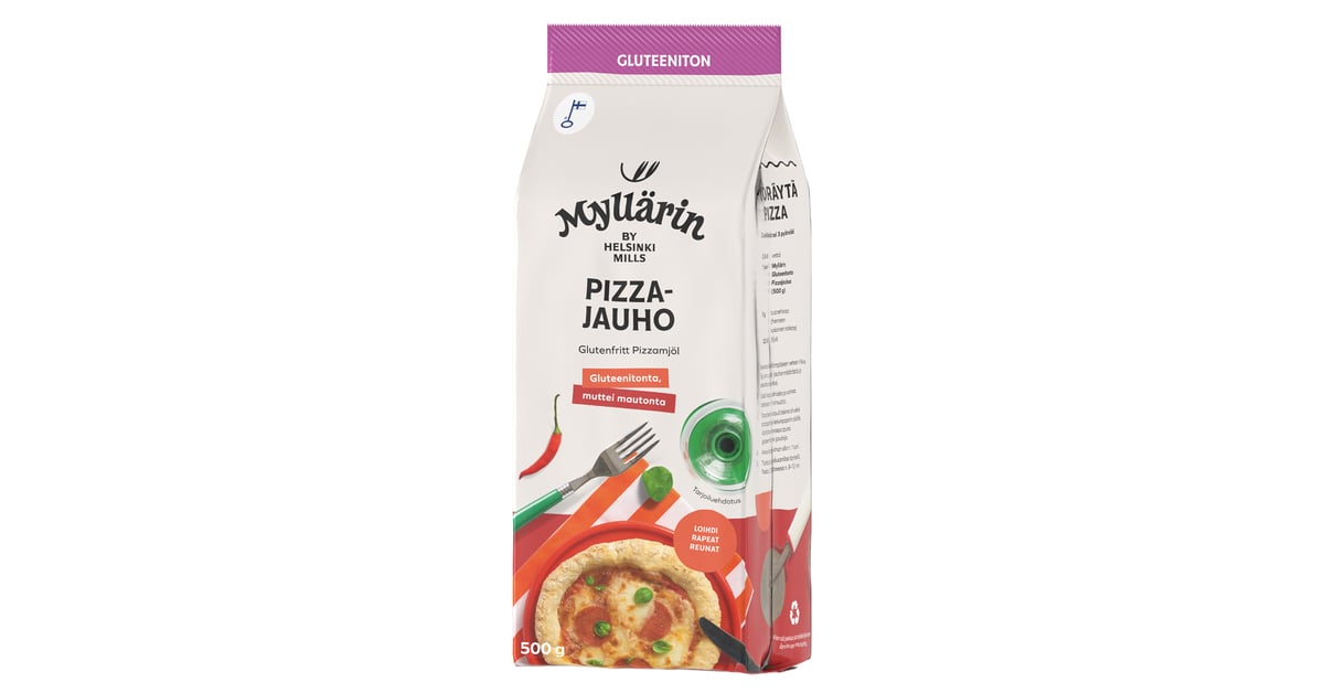 Myllärin Gluteeniton Pizzajauho 500 g | Helsinki Mills